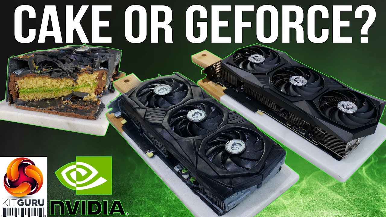 Cake or graphics card? The NVIDIA RTX sweet surprise challenge!