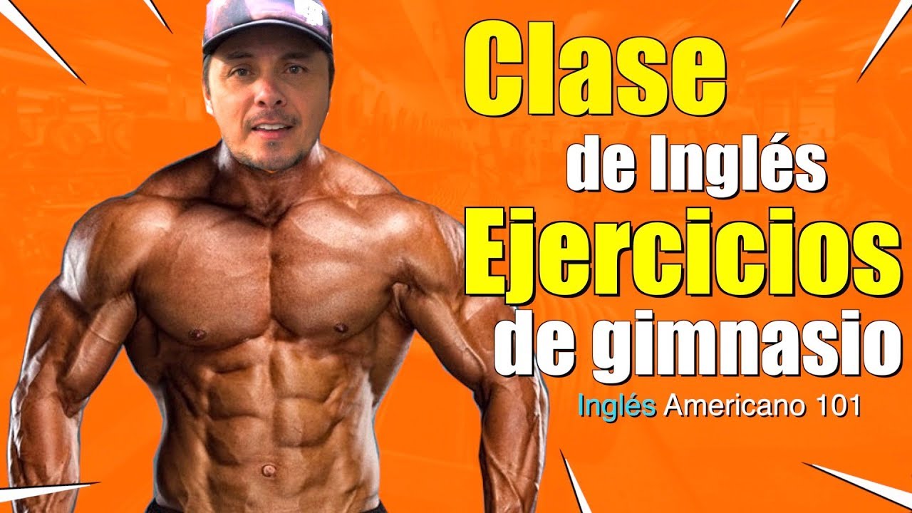 Inglés necesario para el gimnasio | Vocabulario y ejercicios