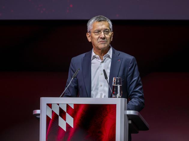 Herbert Hainer auf JHV mit eindringlichem Appell an Bayern-Star