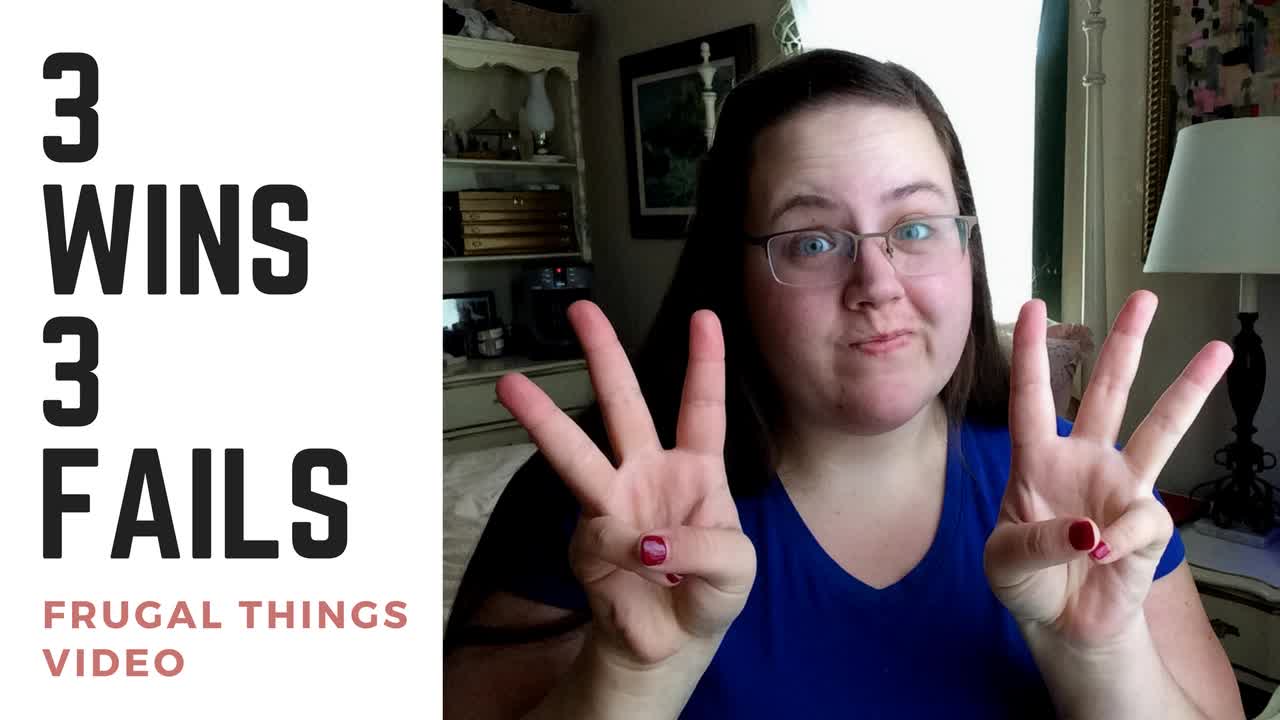 Week's a wash? 3 frugal wins/ 3 frugal fails -$9,245