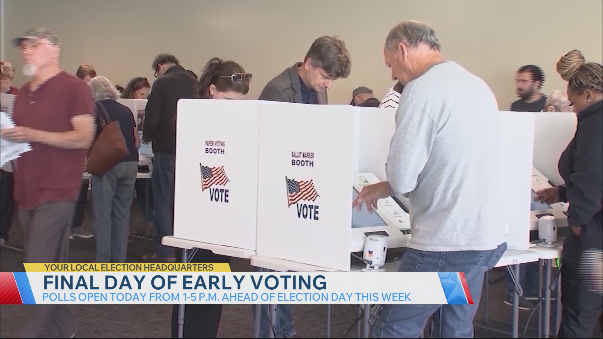 Last day of early voting for 2025 Ohio election
