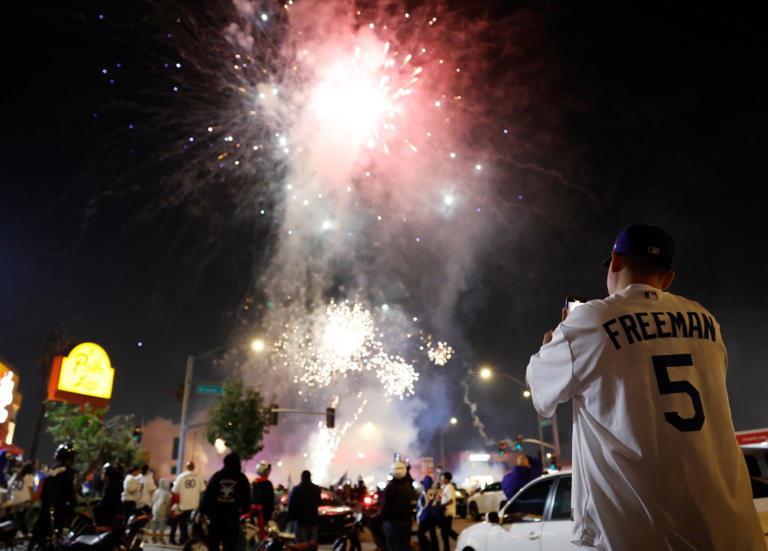 Dodgers World Series win sparks chaos in LA streets — police deploy ...