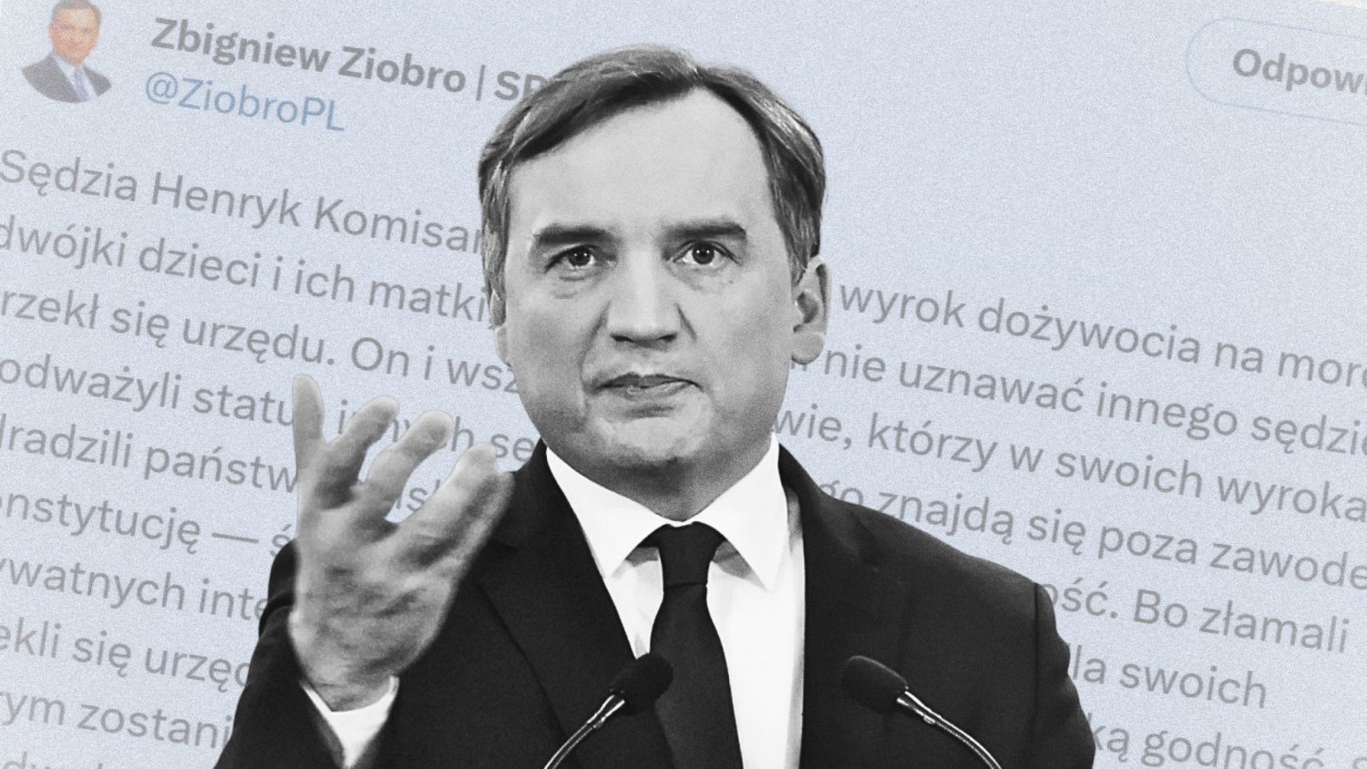 Wpis Ziobry rozgrzał internet do czerwoności. "Potwarz dla ...