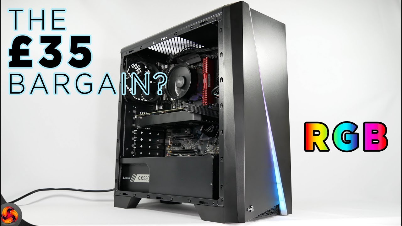 Aerocool Cylon RGB case review - it's only £35?