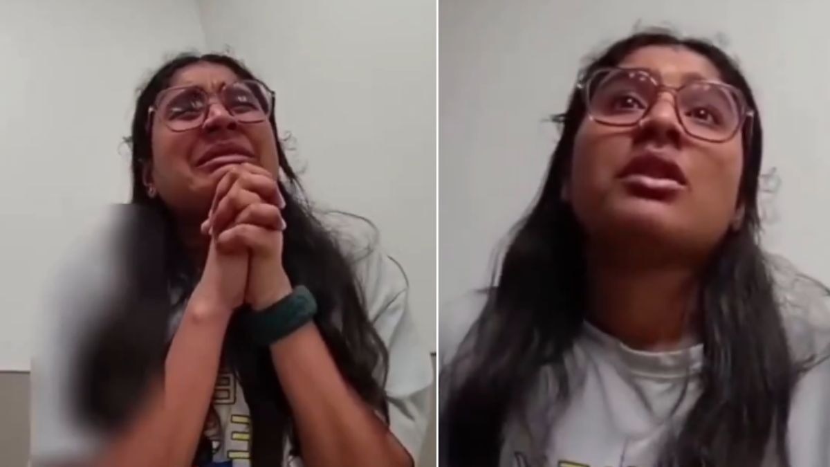 Viral video shows Indian woman pleading with officers after alleged ...