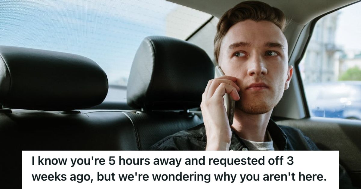 Employee Planned Their Time Off Carefully And Notified Their Managers ...