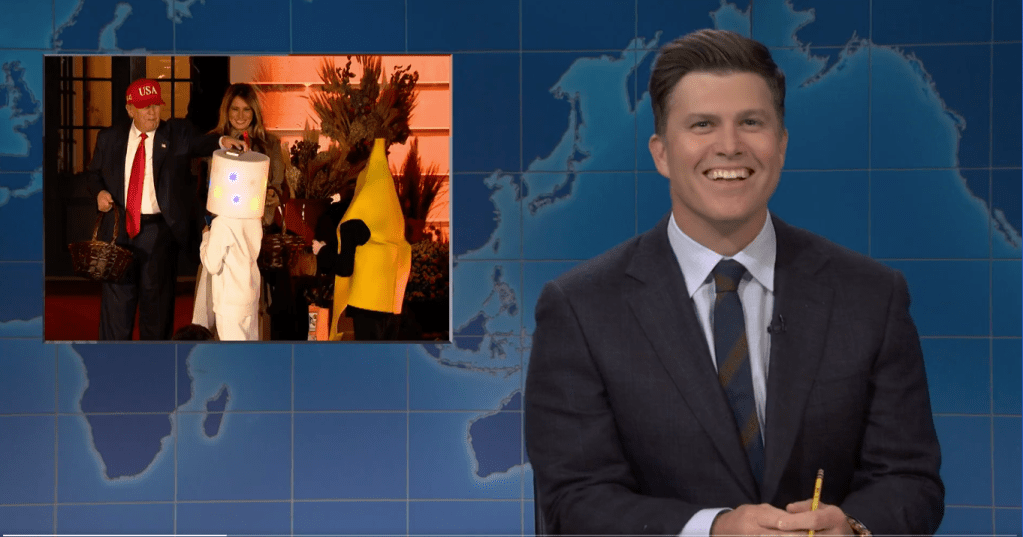 ‘SNL' Weekend Update Trashes Trump's White House Renovations, ‘Weird ...