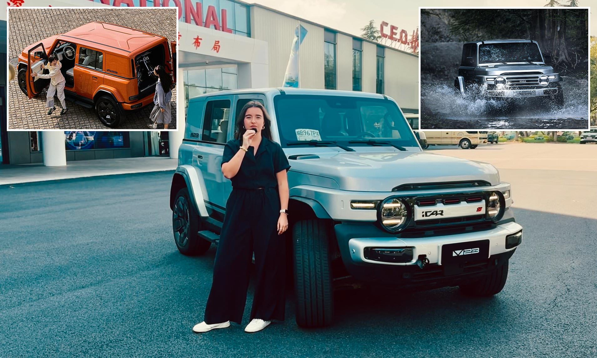 China's smash hit cheap G-Wagon: The £22k electric ICaur V23 driven