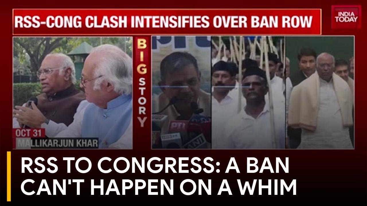 RSS Hits Back at Congress' Ban Call: 'Tried 3 Times, Failed Before'