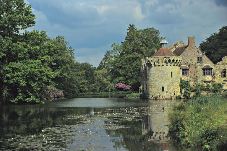 Kent's romantic moated castle with stunning gardens that's perfect for ...
