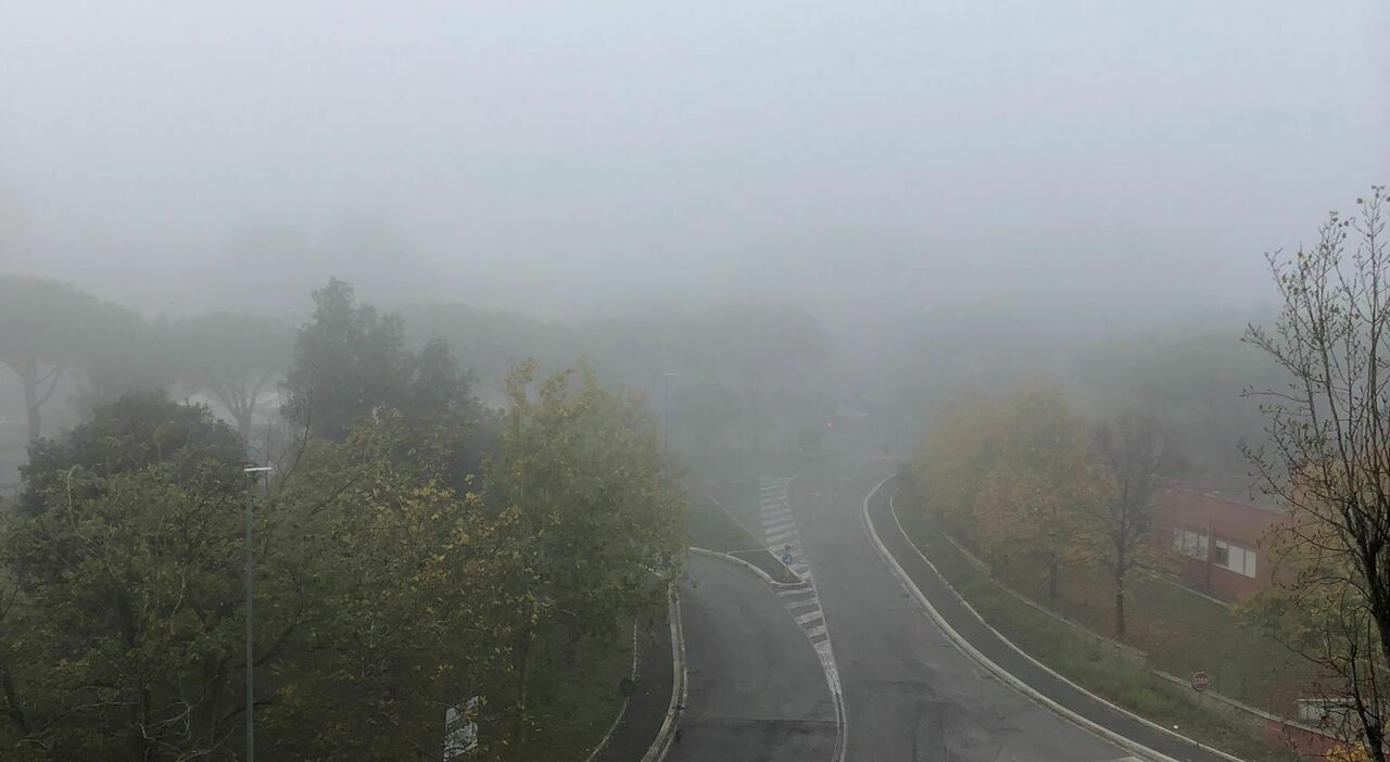 Nebbia a Roma oggi 2 novembre, dall'Eur alla Balduina visibilità ...