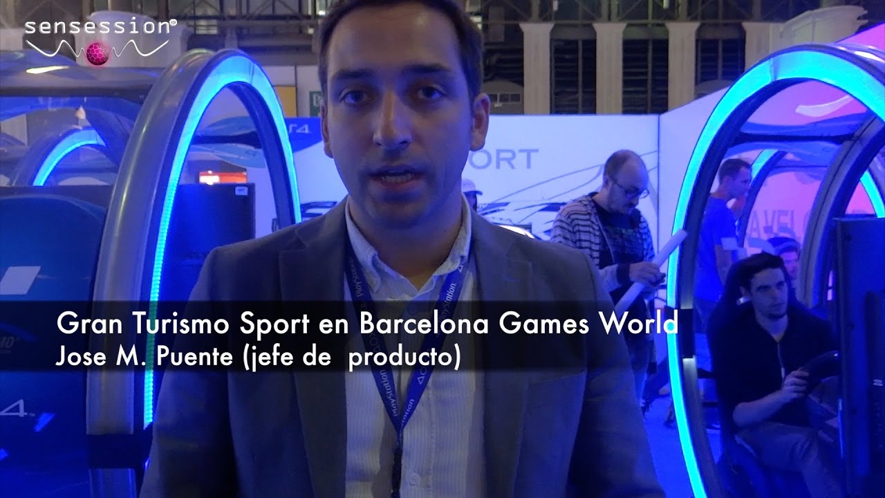 Gran Turismo Sport en Barcelona Games World | Jose M Puente (jefe de ...