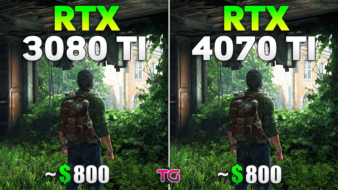 RTX 3080 Ti vs RTX 4070 Ti - Test in 9 games