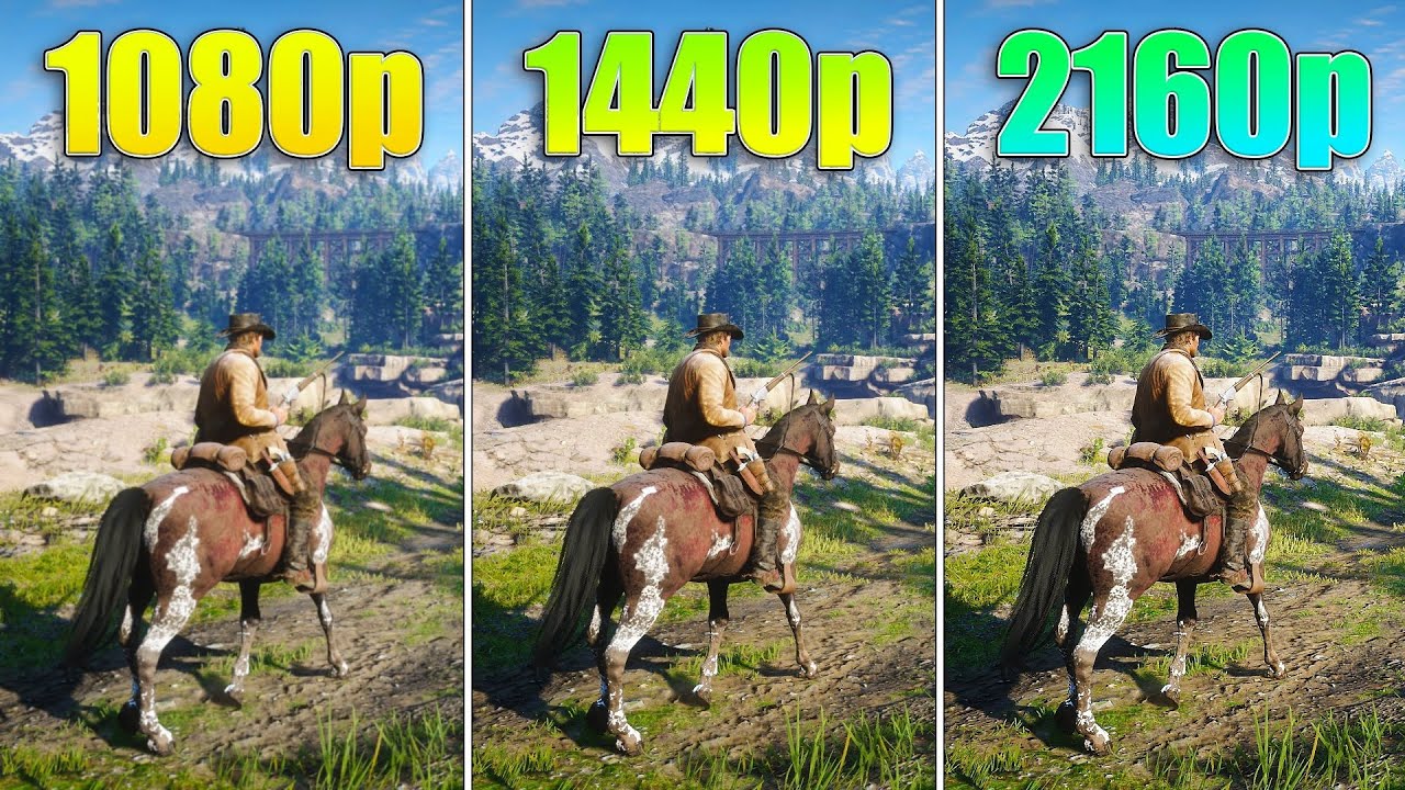 1080p vs 1440p vs 2160p performance test