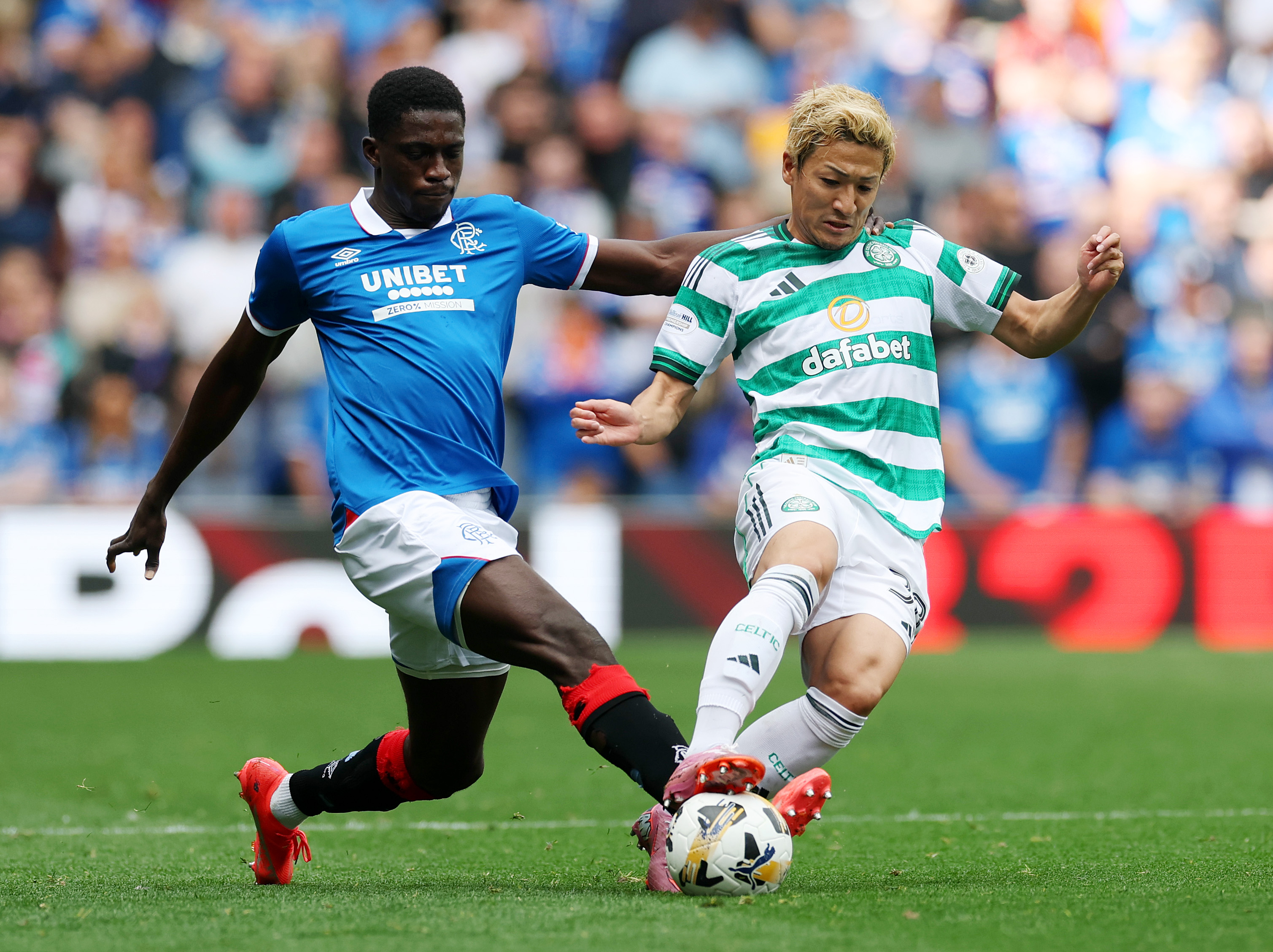 Celtic vs Rangers confirmed XI: One Hoops change as Tottenham loanee ...