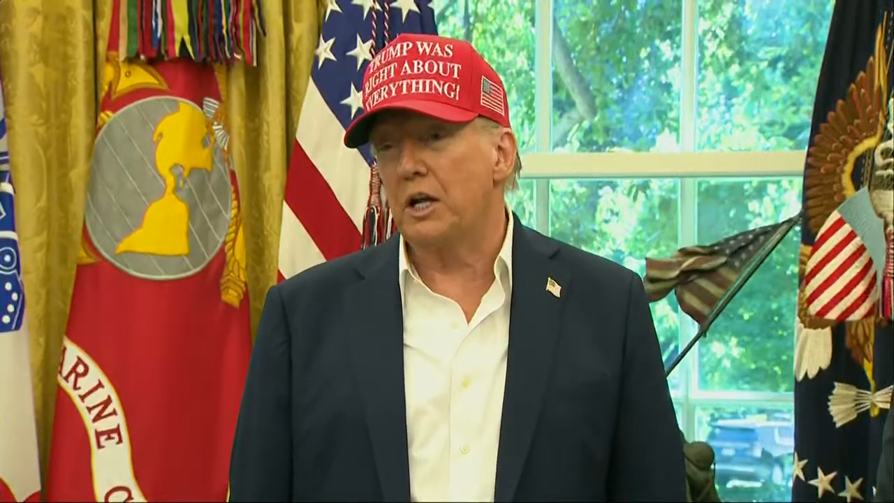 'I'm Not Gonna Say': Trump Whimpers, Walks Back On His Lies When ...