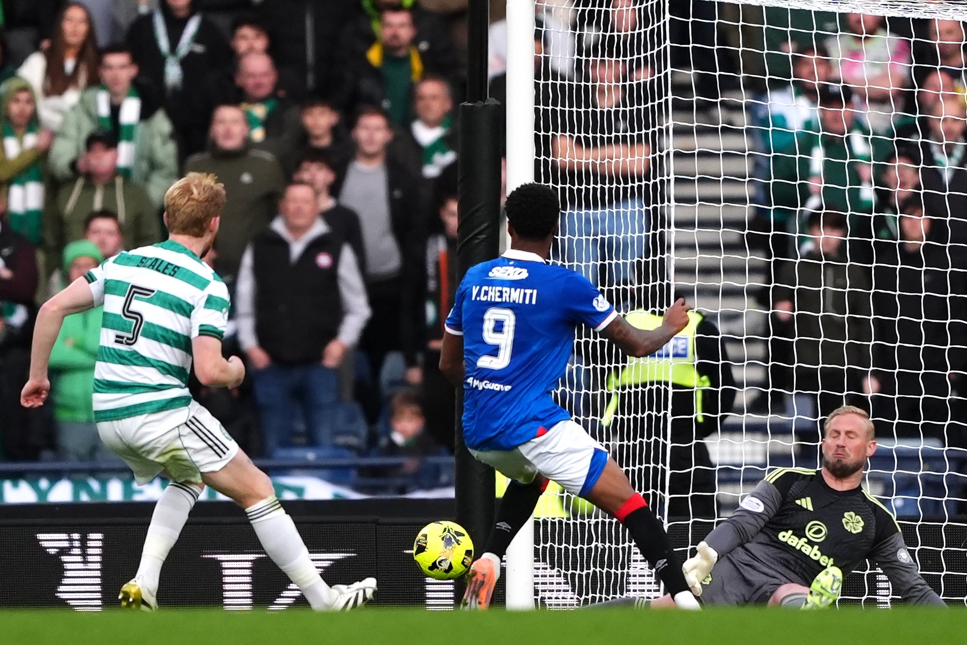 Celtic beat 10-man Rangers in extra time to reach League Cup final