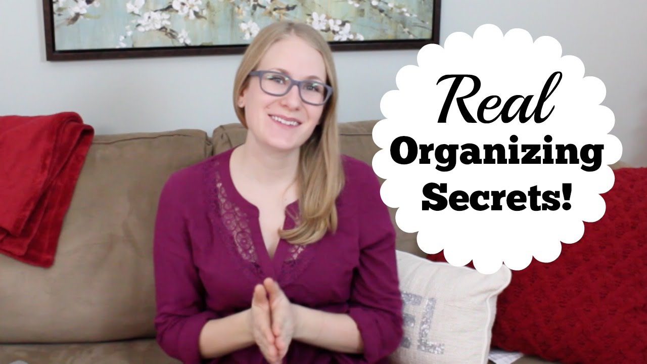 Home organizing how-to... best cheap tips!