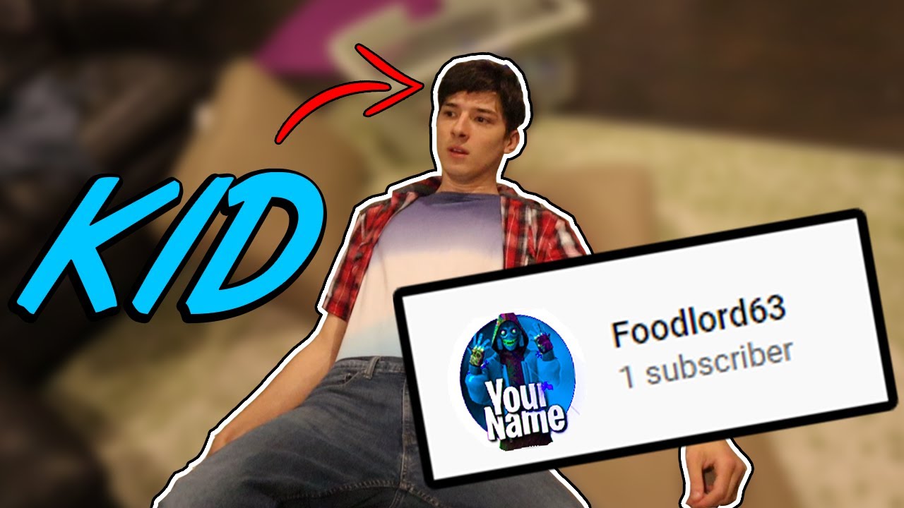 Kids after their first YouTube subscriber