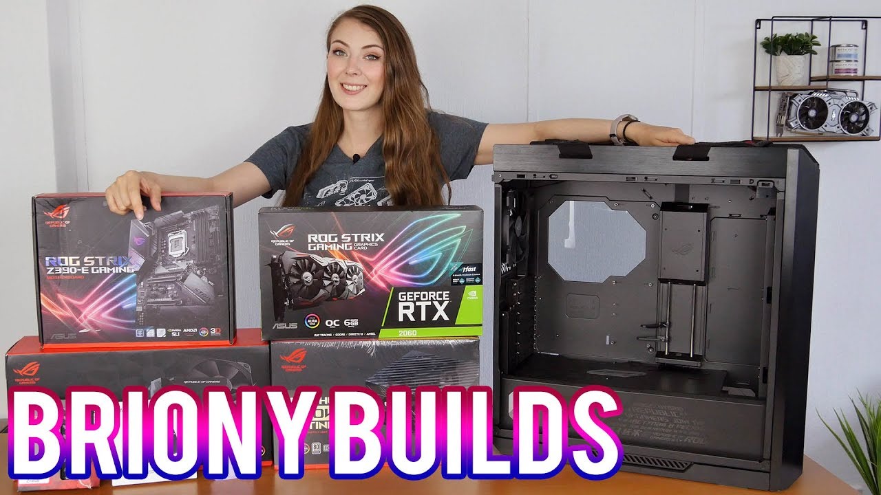 Briony builds into ASUS ROG Helios - the £270 PC case!