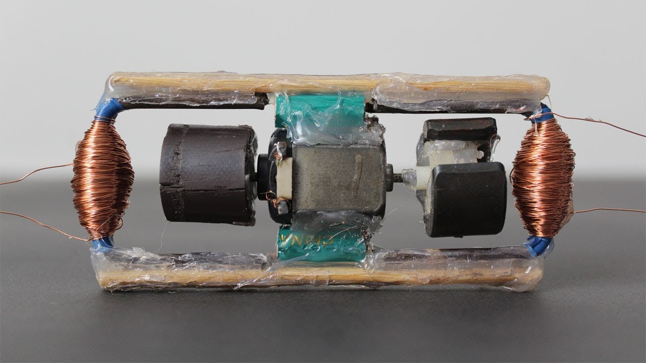 How to Make a Generator Double Shaft Magnet Energy