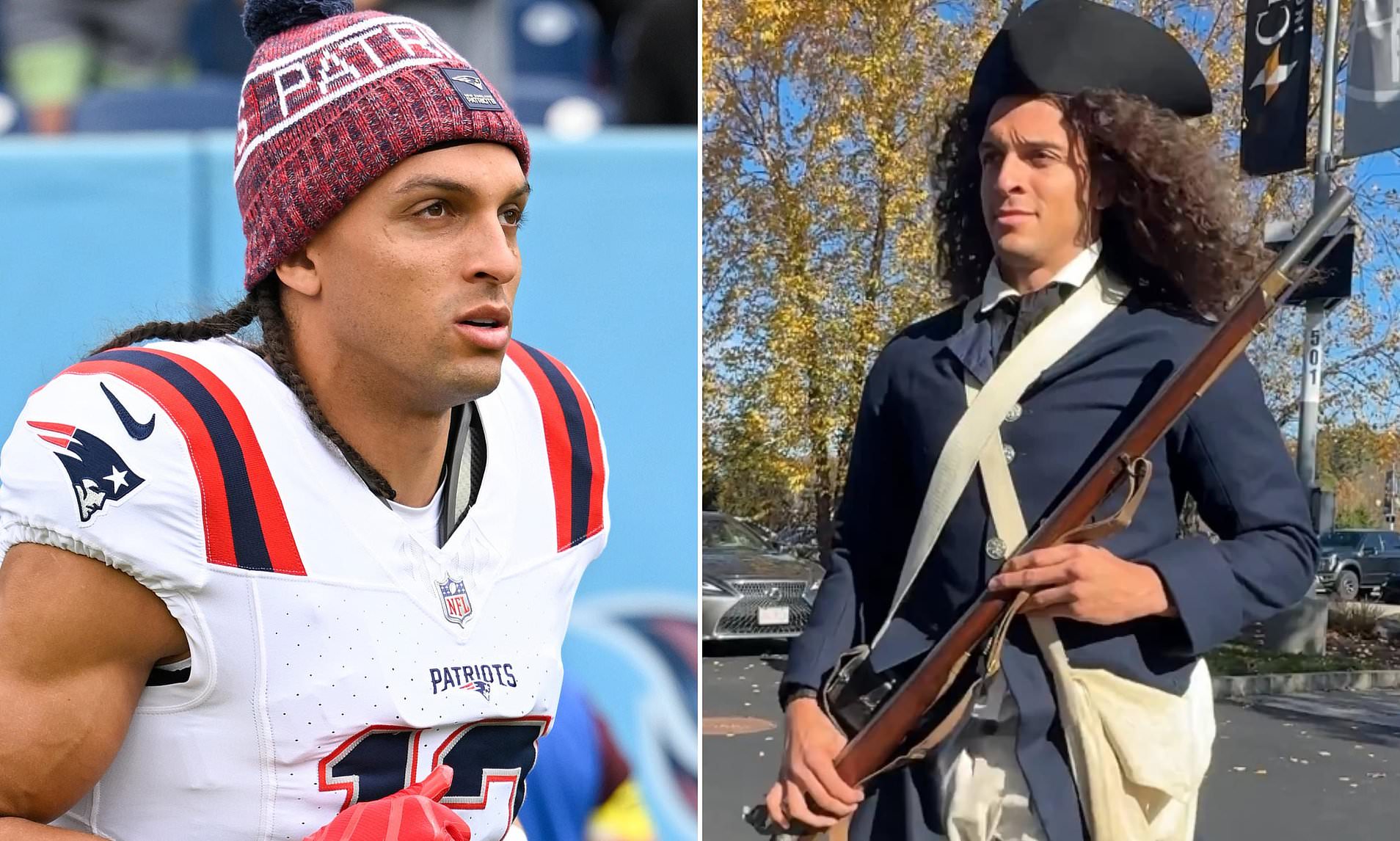 Patriots star Mack Hollins stuns NFL fans after arriving for Atlanta ...