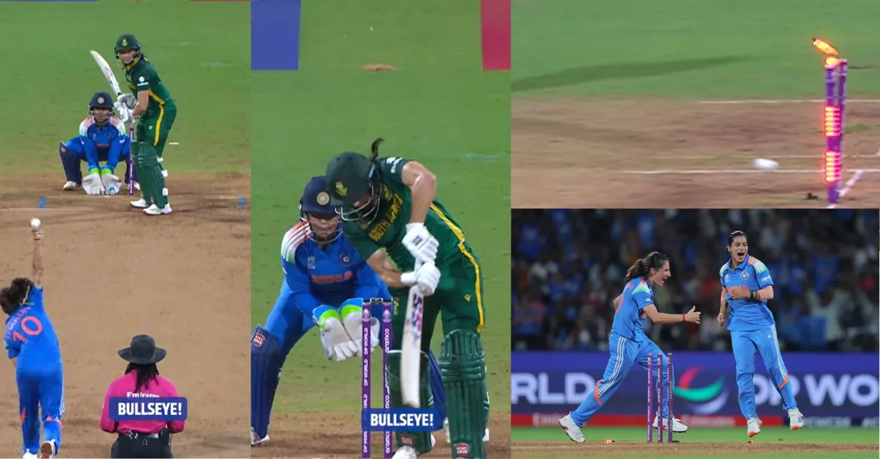 IND vs SA [WATCH]: Amanjot Kaur’s stunning direct hit removes Tazmin ...