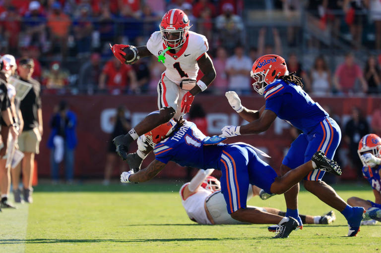 Highest, lowest PFF grades from Georgia's 24-20 win vs. the Florida Gators