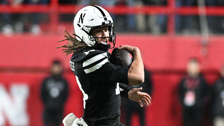 TJ Lateef time could revamp Nebraska offense after Dylan Raiola injury