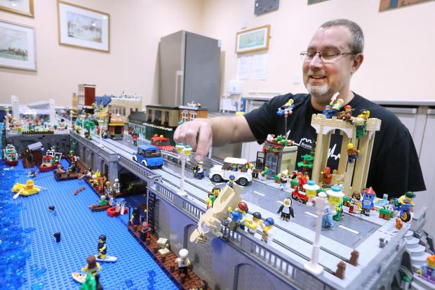 Lego Club raises £1k for Lego for sick children with daring show