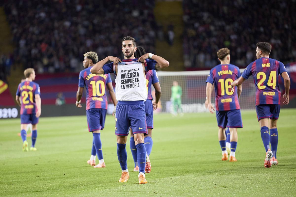 Ferran ejerce de pichichi con su gol más emotivo