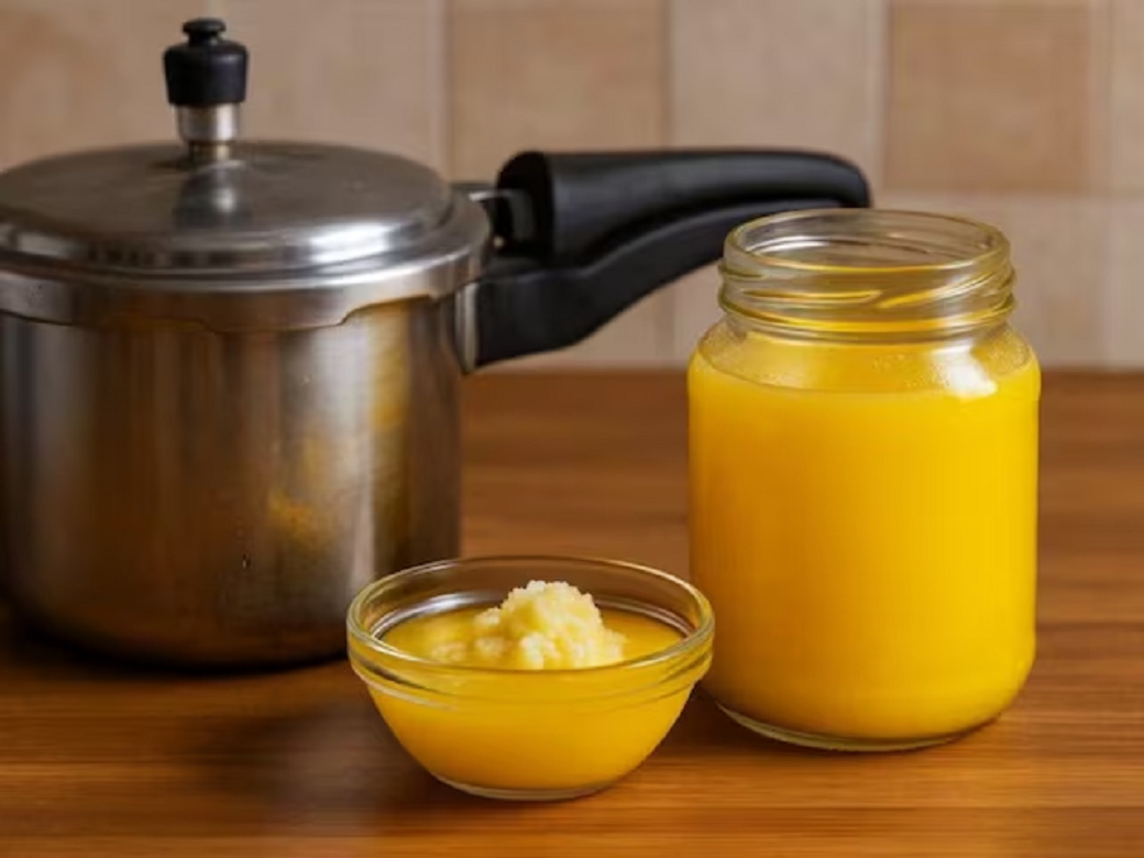 Quick & Easy Ghee Trick: Turn Cream into Granular Desi Ghee in 5 ...