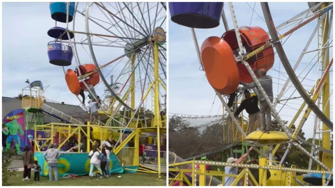 ‘Heard a loud boom.' Kids fall from Ferris wheel at festival, Louisiana ...
