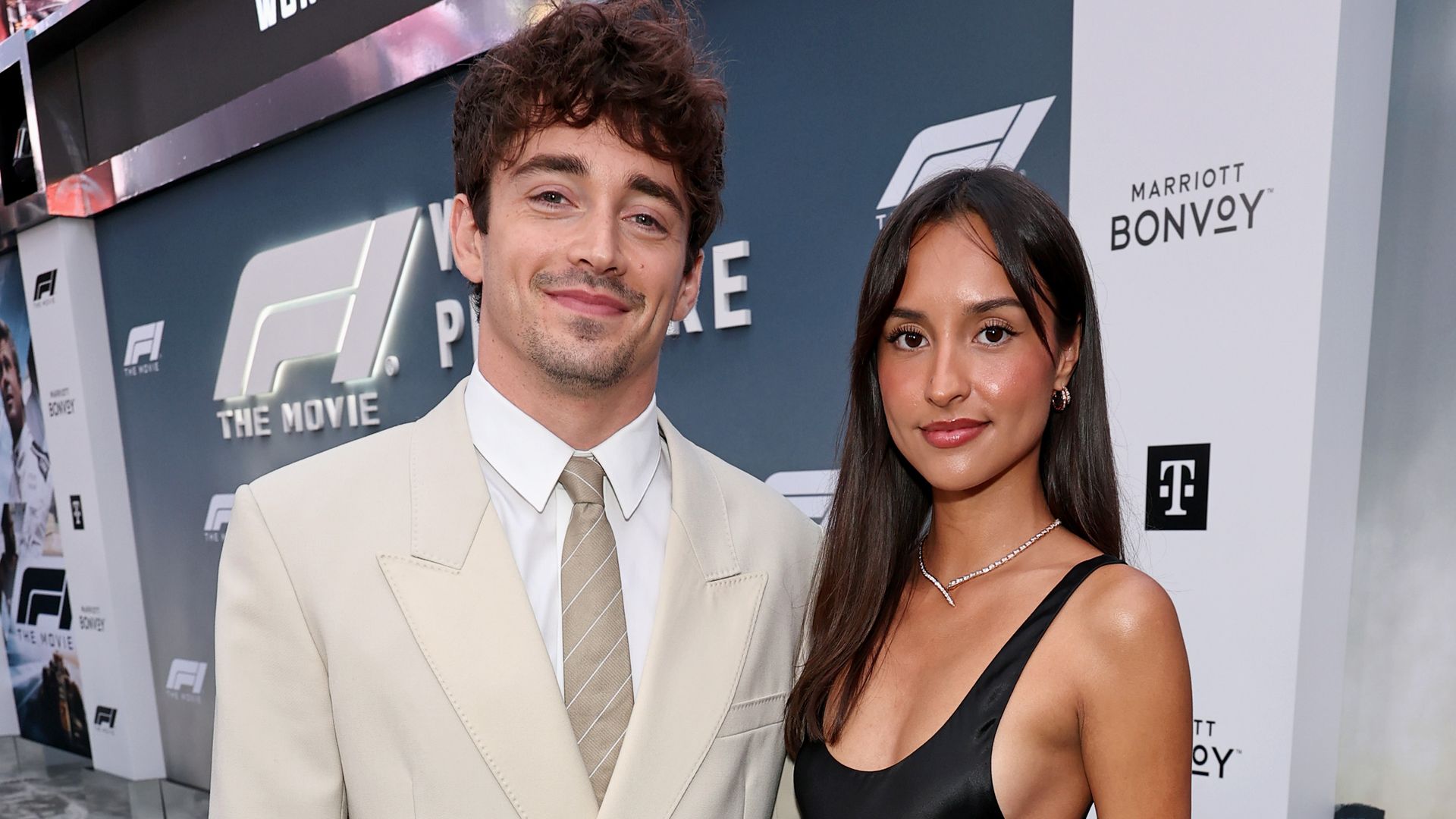 Charles Leclerc se compromete con Alexandra Saint Mleux, su bella novia ...