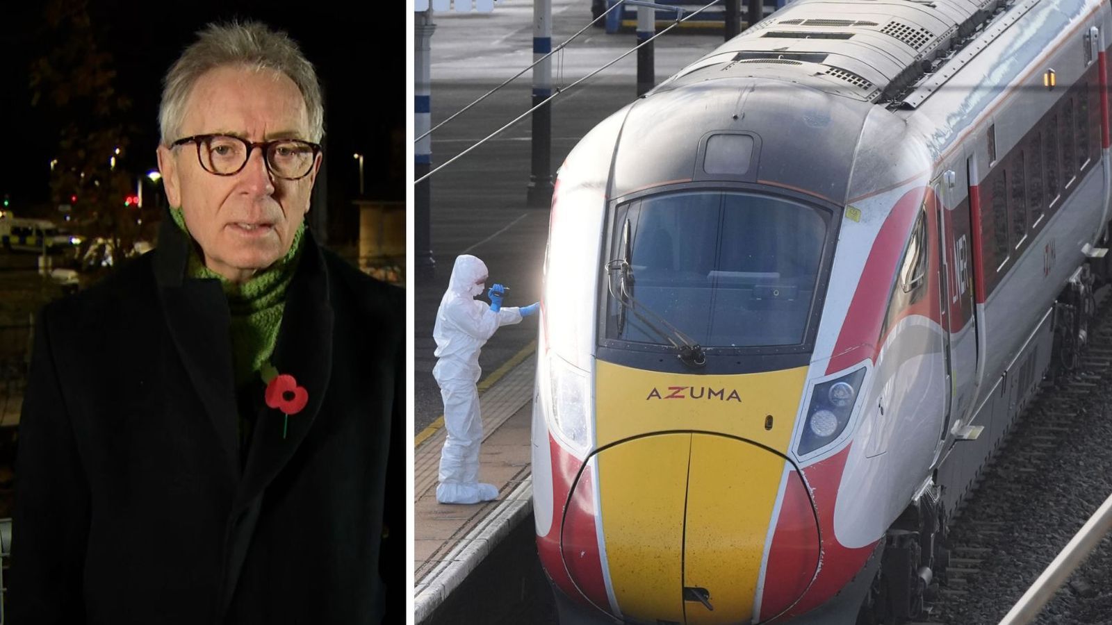 What drove the train attack?