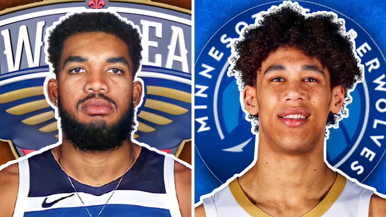Karl-Anthony Towns trade to the New Orleans Pelicans - joining Zion ...