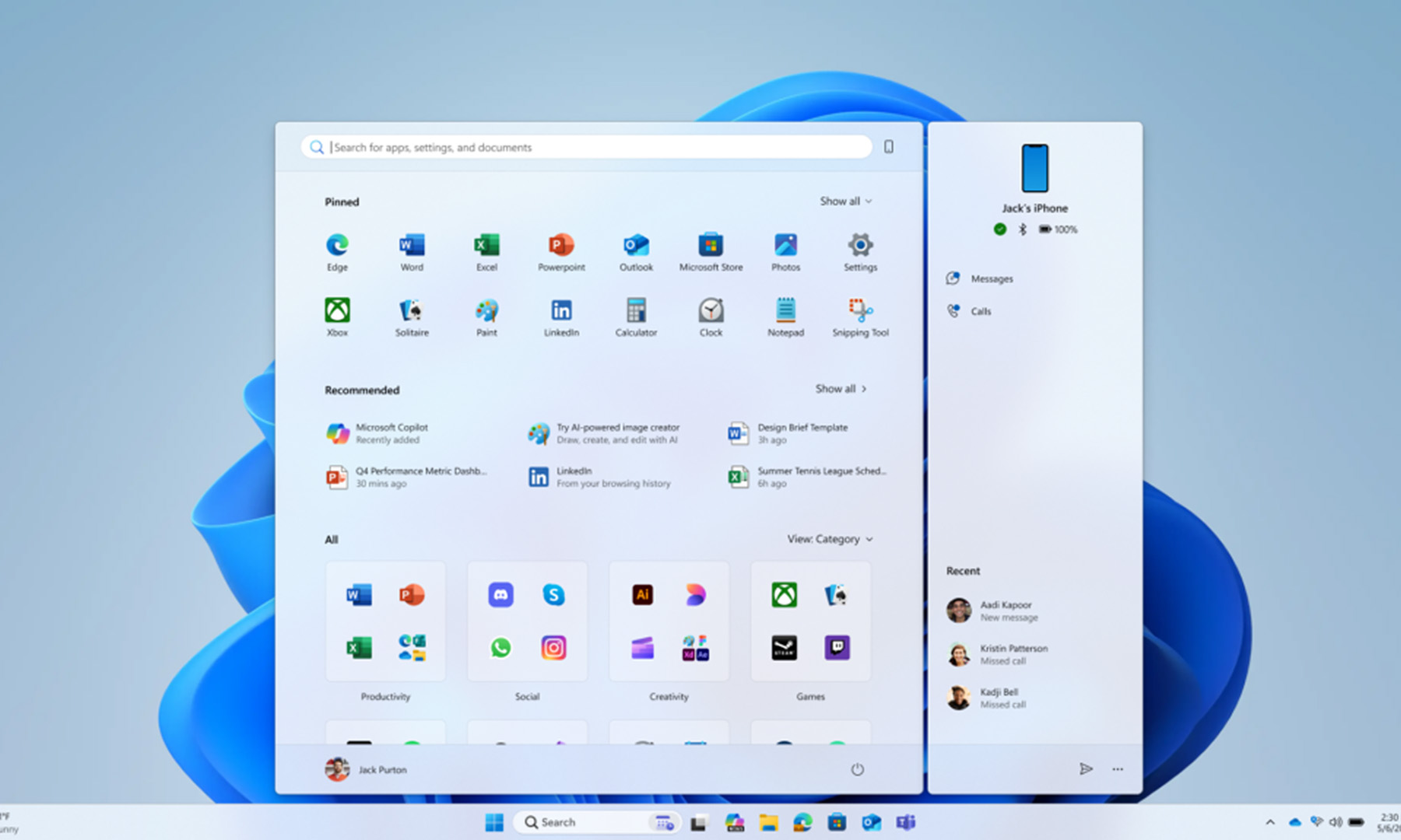 Windows 11’s new Start menu begins rolling out, and it’s more flexible ...