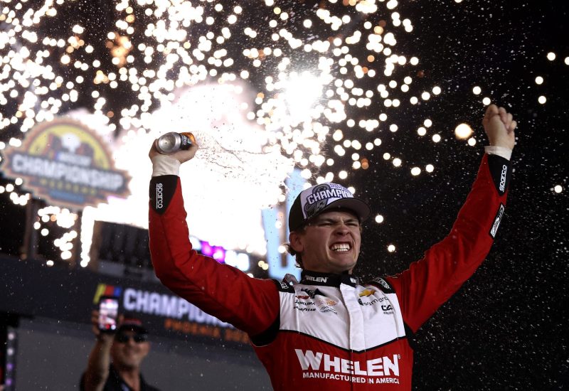 Jesse Love takes Xfinity Series championship victory in upset against ...