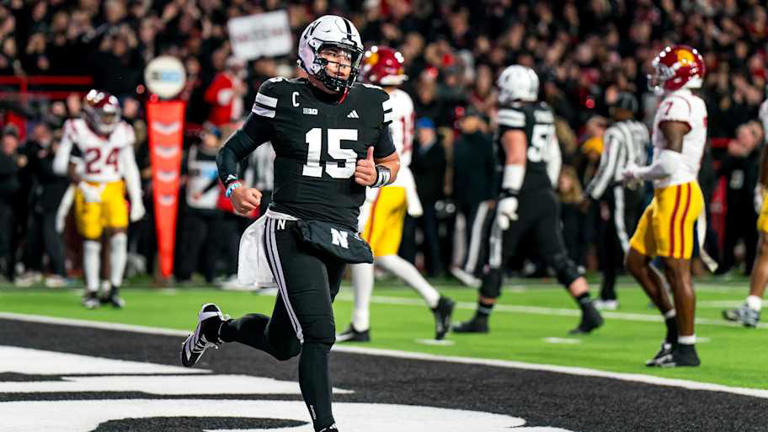 Nebraska QB Dylan Raiola Out for Season After Suffering Broken Leg vs. USC