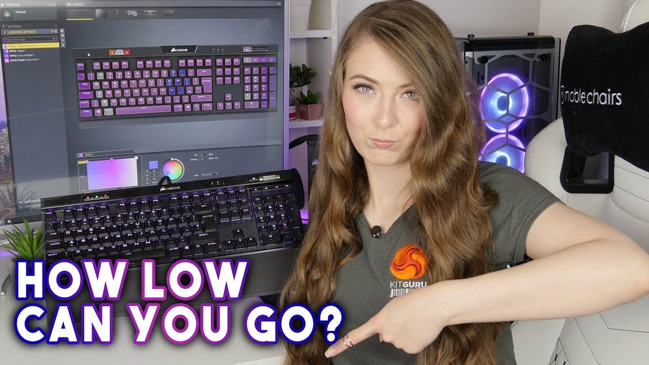 Corsair K70 MK2 RGB low profile gaming keyboard review (2018)