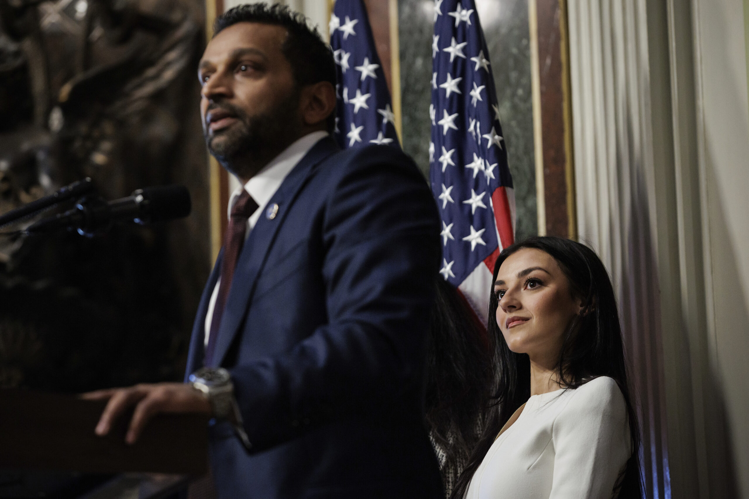 Kash Patel’s Singer Girlfriend Given Full Security Detail That Includes ...