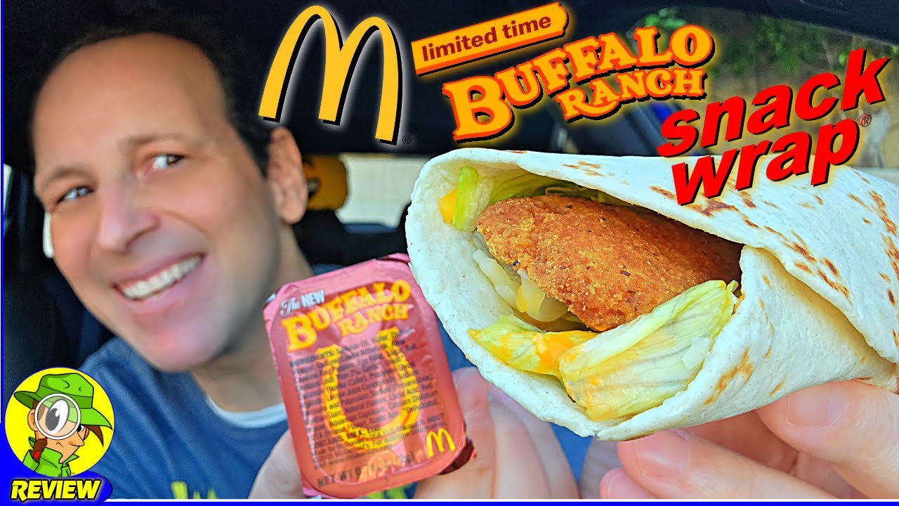McDonald’s Buffalo Ranch Snack Wrap: Full Review and Taste Test