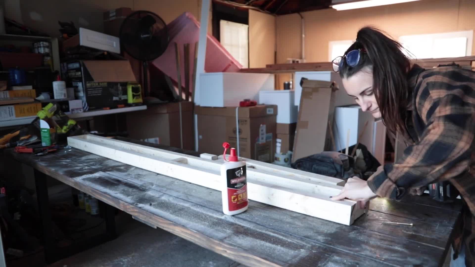 Building a floating shelf for my fireplace mantel!