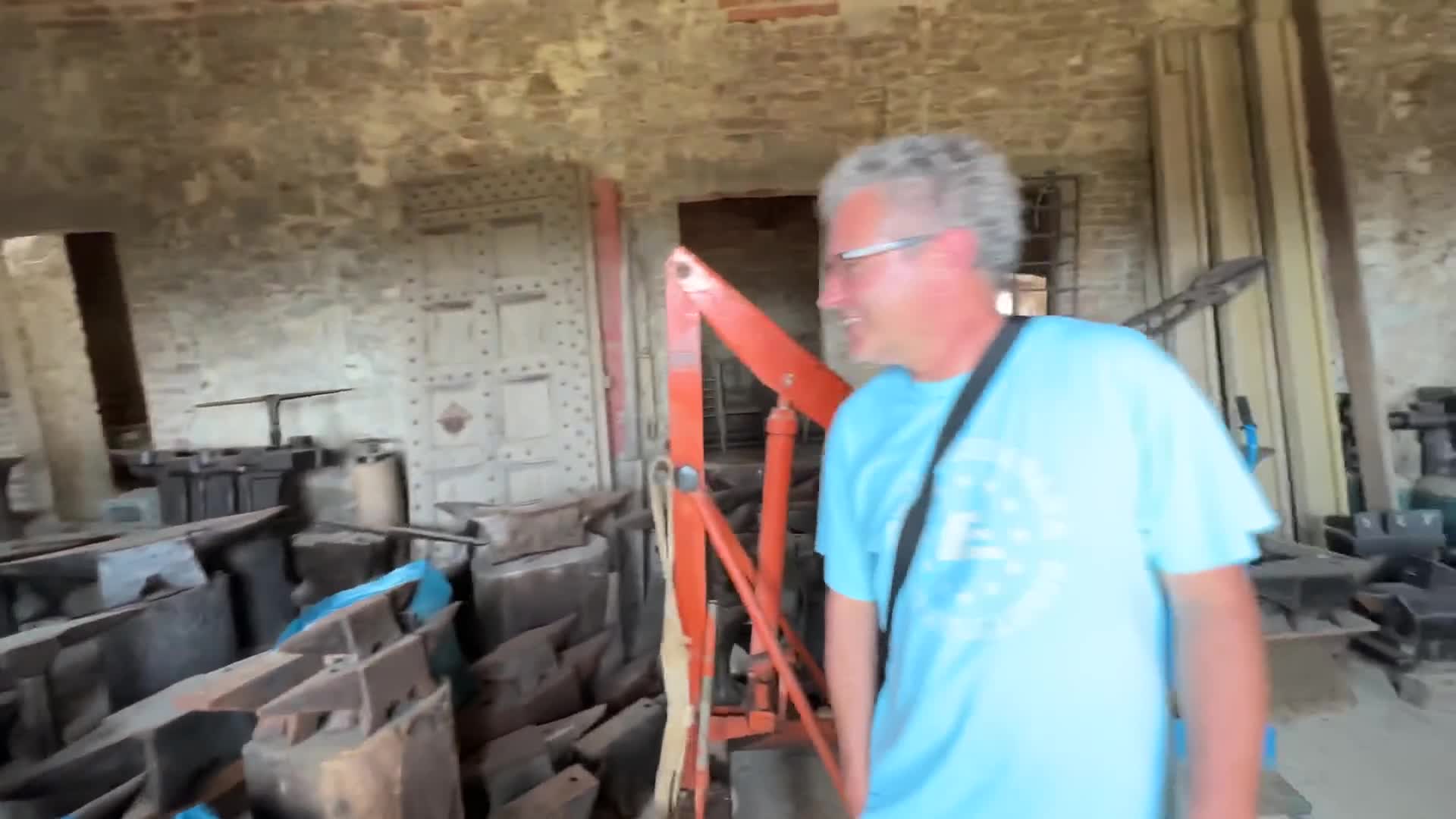 This Old Fortress is Packed With Giant Anvils!