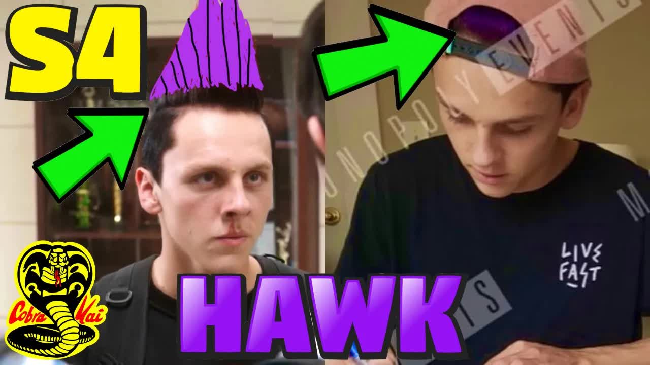 Hawk's new hair color in Cobra Kai season 4 (confirmed)