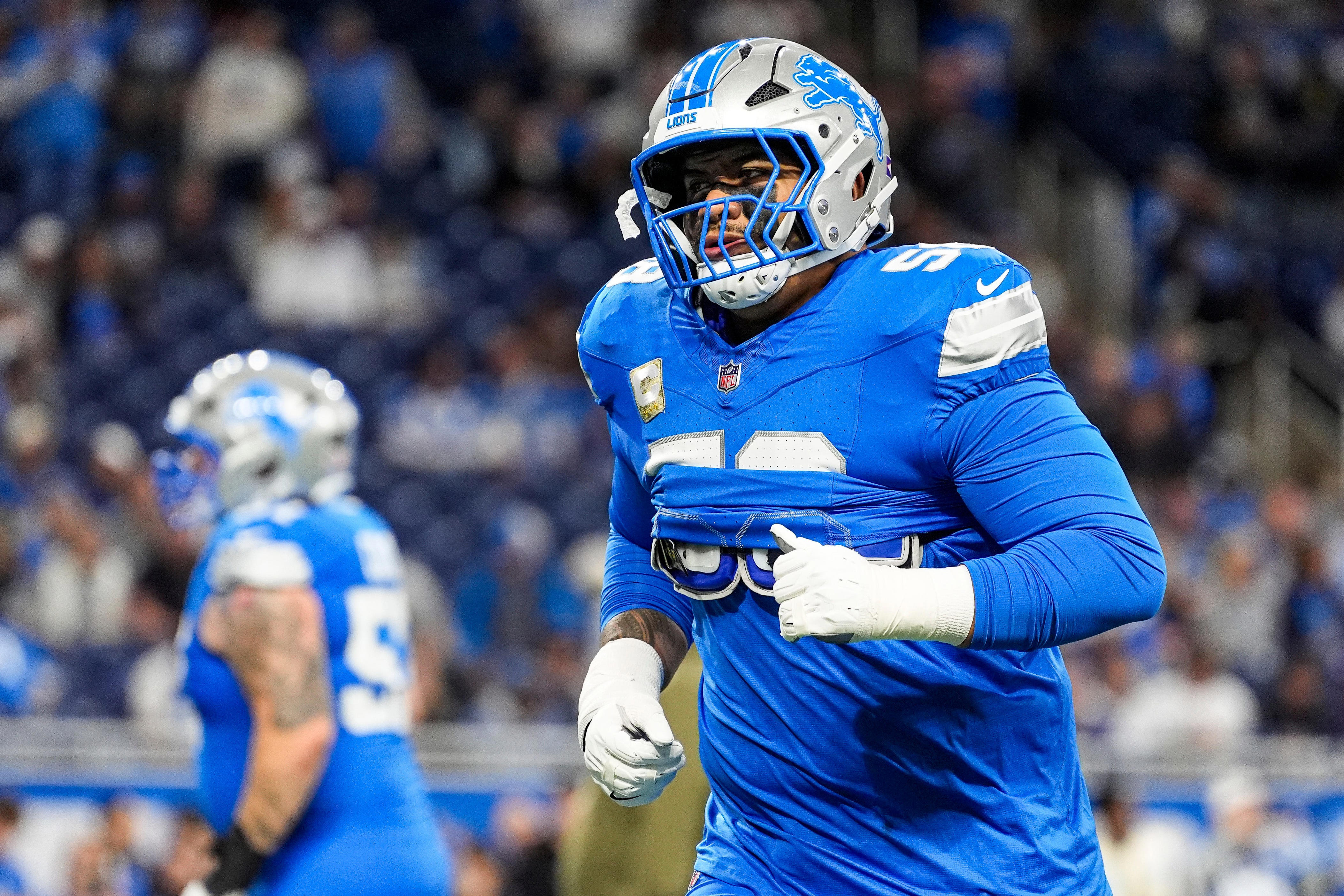 Penei Sewell injury update as Detroit Lions star returns to game