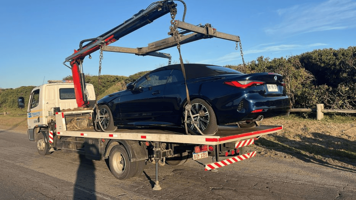 De Punta del Este a José Ignacio a 156 km/h: retienen auto con récord ...