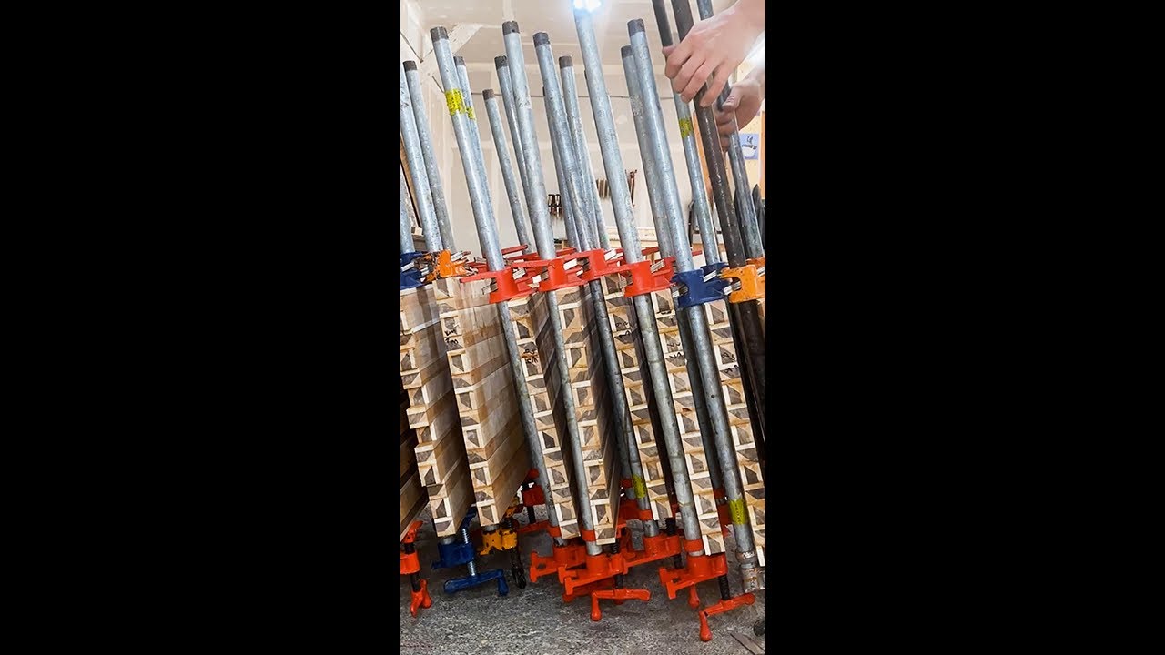 Building 3D patterned cutting boards part 1