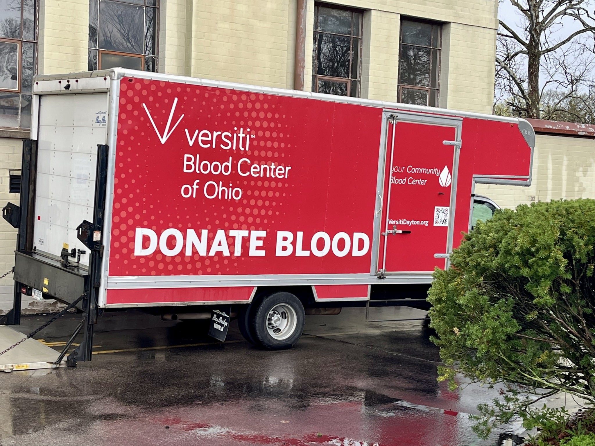 Local blood center closed after record-breaking snow