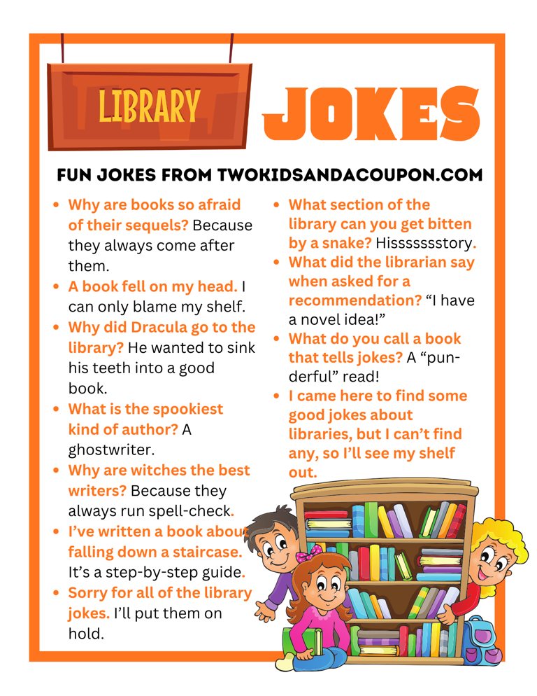 Take a Look and Laugh Out Loud at These Book and Library Jokes